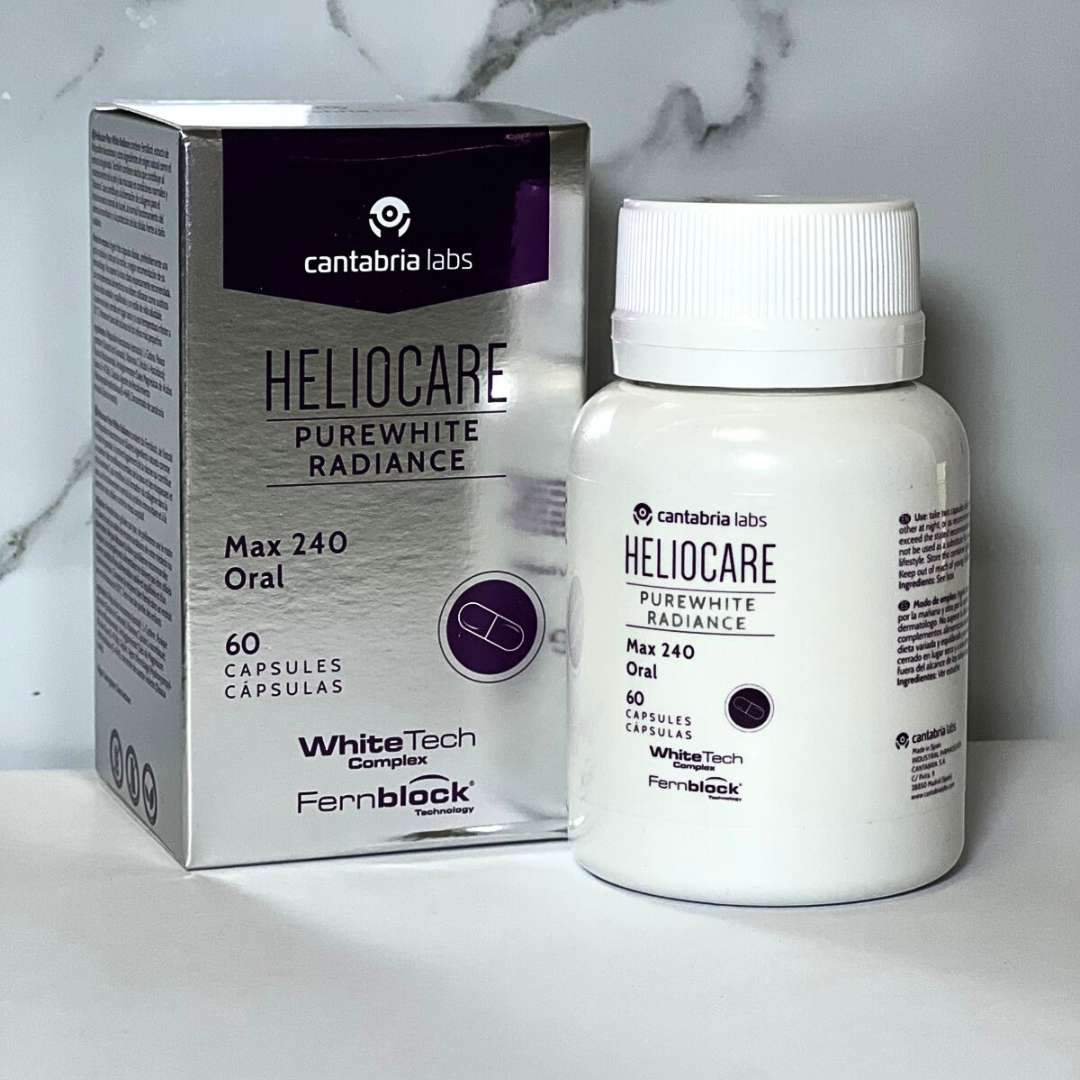 Heliocare Oral PureWhite Radiance Capsules [per bottle/60 caps ...